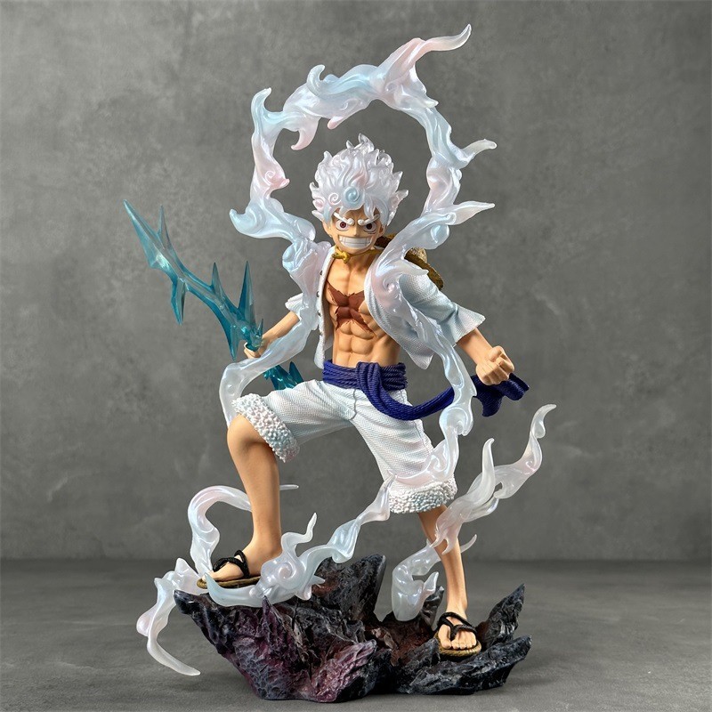 Zhki One Piece 5th Gear Nika Luffy LX Luffy 5th Gear Lightning Form อะ ...