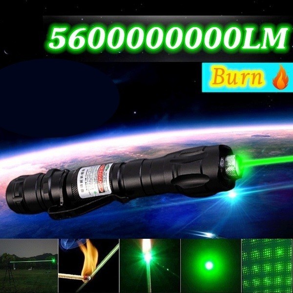 NEW Super Powerful Burning Laser 5Miles Range 532nm Green/Red Laser ...