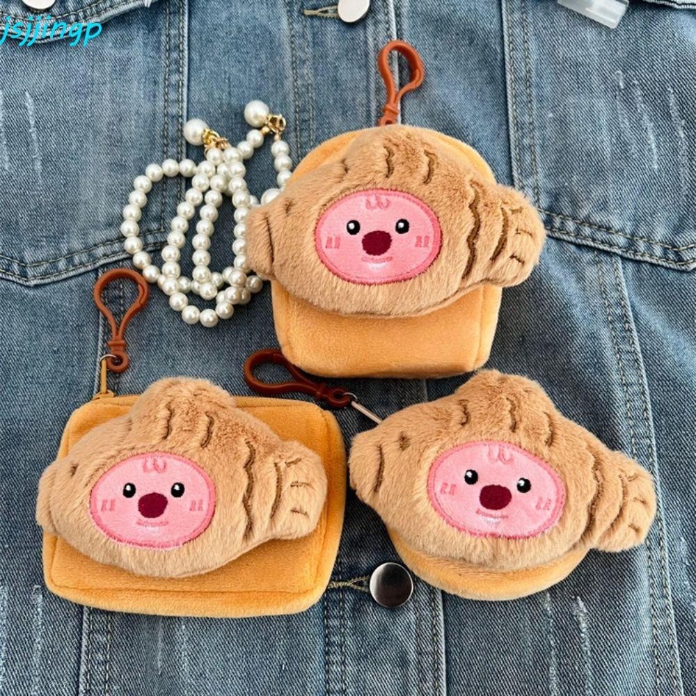 Jsjjingp Loopy Beaver Plush เหรียญกระเป๋า,ซิปแบบพกพา Loopy Plush ...