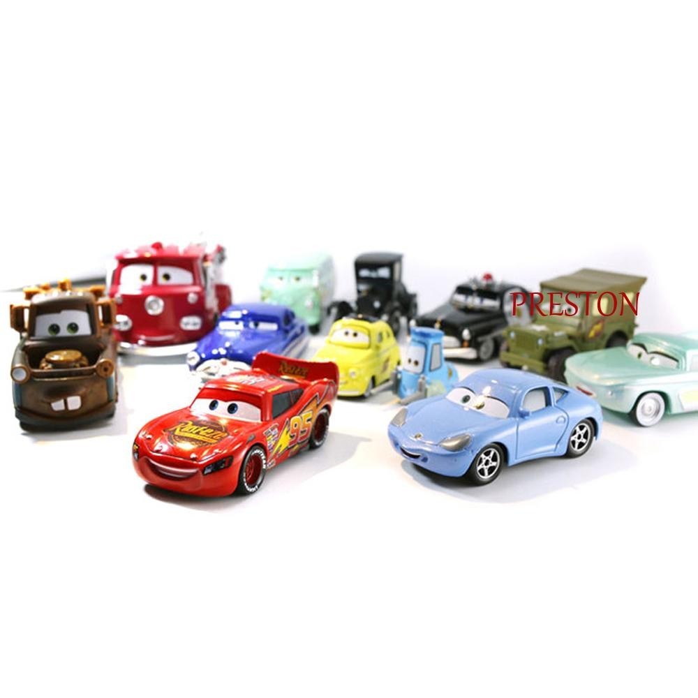 Preston Pixar Cars รุ ่ นรถของเล ่ นยานพาหนะ Storm โลหะโลหะผสม Ramirez ของเล ่ นเด ็ ก Mater ...