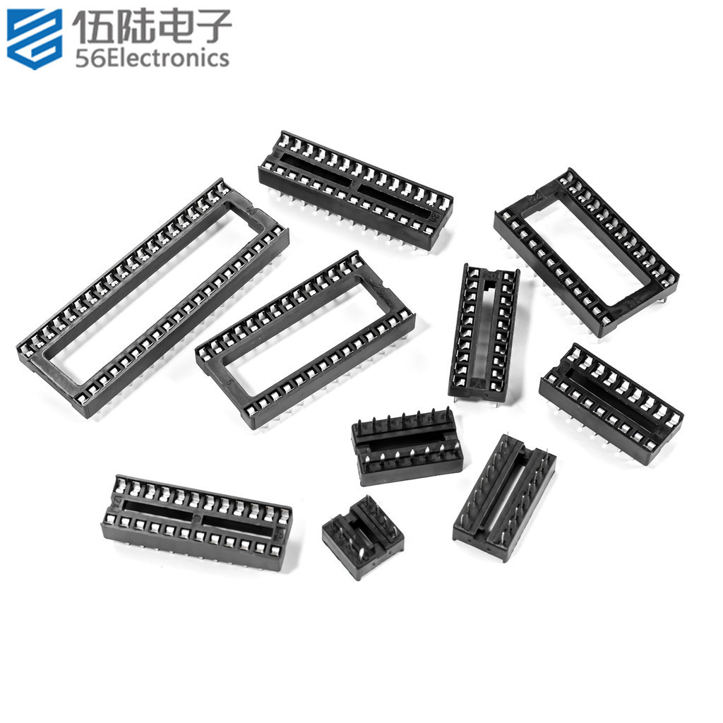 Ic ที่นั่ง 8P/14P/16P/18P/20P/28P/40P DIP แคบกว้าง Body อิเล็กทรอนิกส์แบบบูรณาการบล็อกซ็อกเก็ต ...