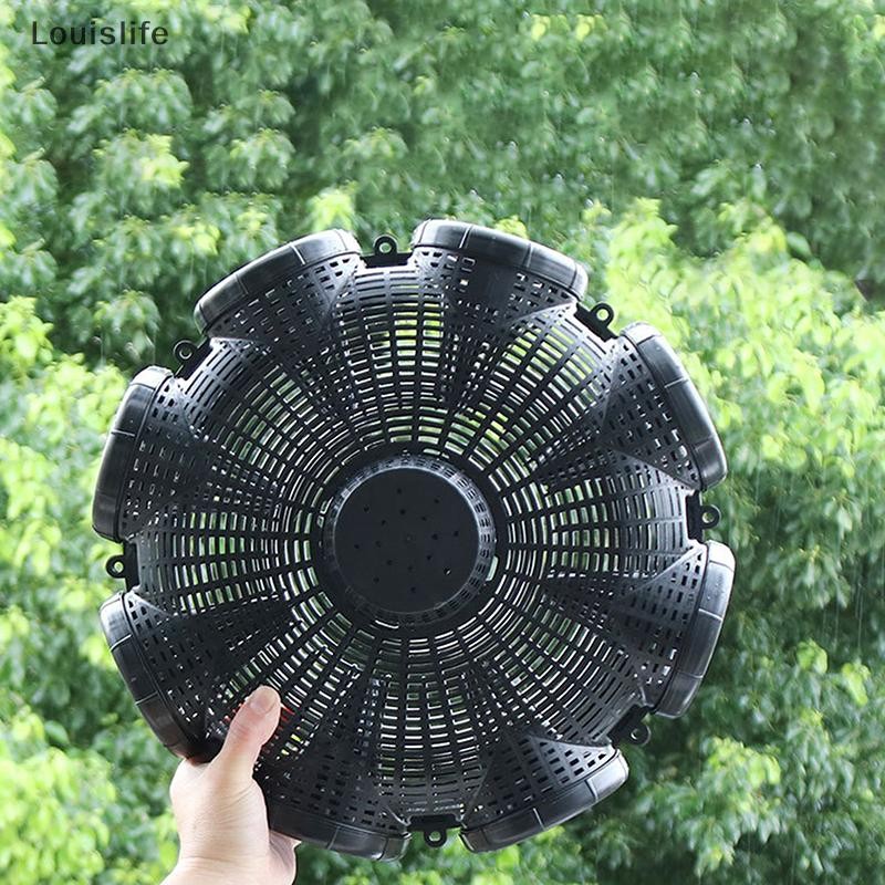 Llph 8 หลุมอัพเกรดจับ Loach กุ้งก้ามกรามกรงปลาไหลสีเหลืองตกปลากลางแจ้งกรงสุทธิพลาสติกกุ้งกับดัก ...