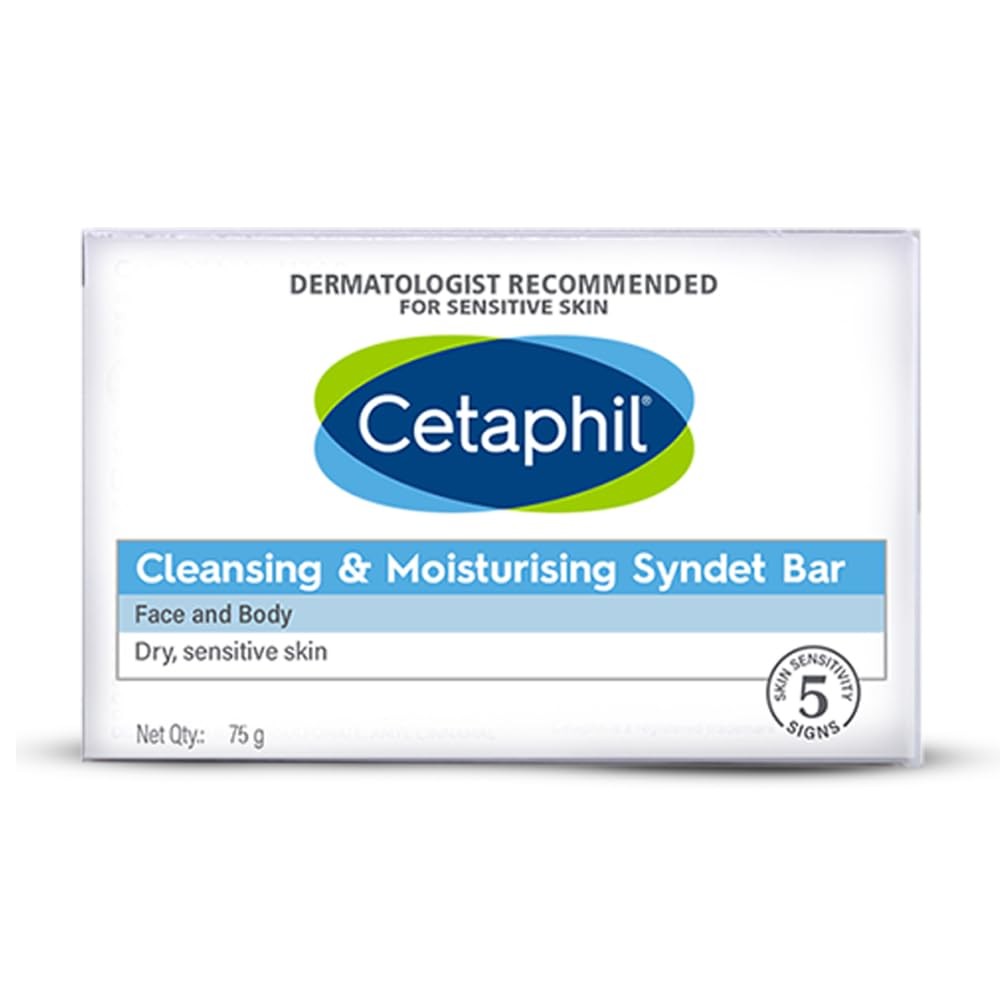 Cetaphil Cleansing & Moisturising Bar Face & Body 75g เซตาฟิล สบู่ ทำ ...