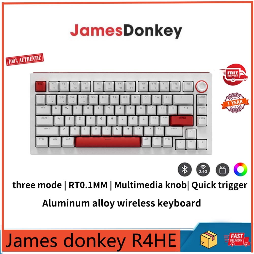 James lonkey R4HE อลูมิเนียมอัลลอยด์สามโหมดเกมอีสปอร์ตทริกเกอร์อย่าง ...