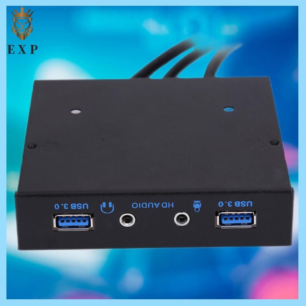 [explosion1.th] ฮับ USB 3.0 3.5 นิ้ว 20 พิน เป็น 2 พอร์ต สําหรับขยาย ...