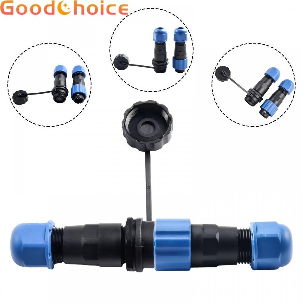 Thermoplastic Shell SP13 IP68 Waterproof Inline Cable Coupler Plug ...