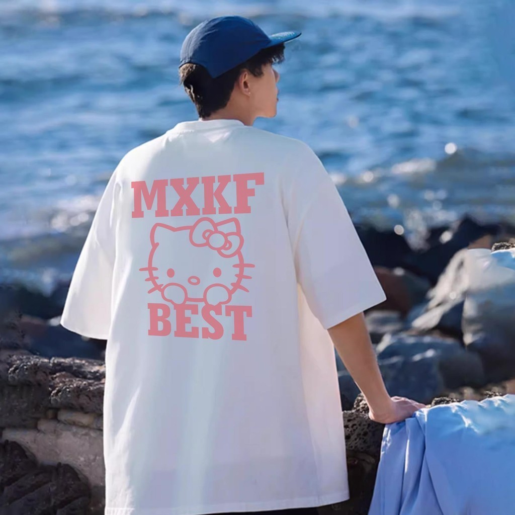 You-T เสื้อยืดทรงหลวม สไตล์ลำลอง สำหรับชายและหญิง สไตล์วินเทจ เนื้อผ้า ...