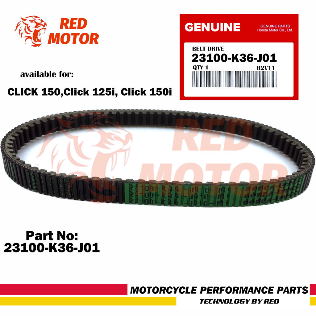 K36-belt Click 150,คลิก 1253, คลิก 150i 23100-K36-J01 | Shopee Thailand