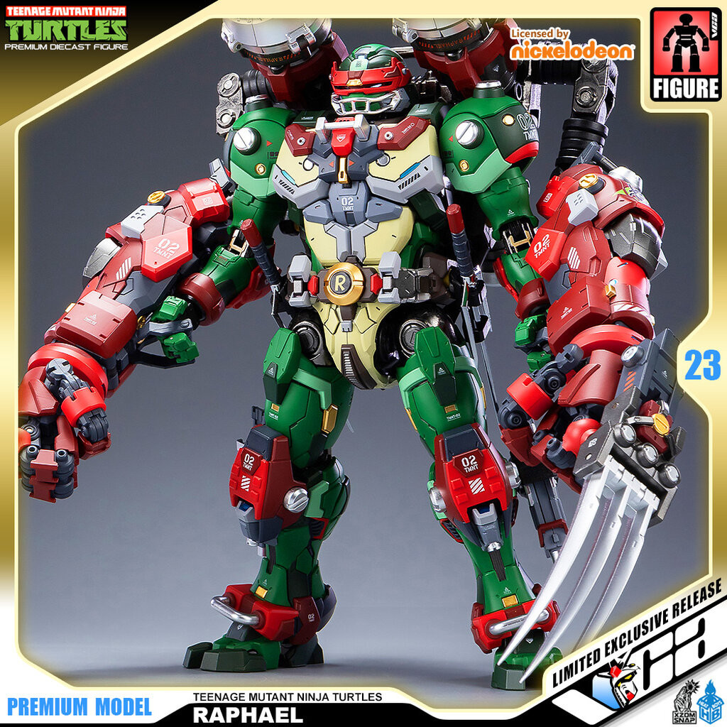 VCA ⭐️ HEAT BOYS METAL BUILD STRUCTURE MECHA TEENAGE MUTANT NINJA ...