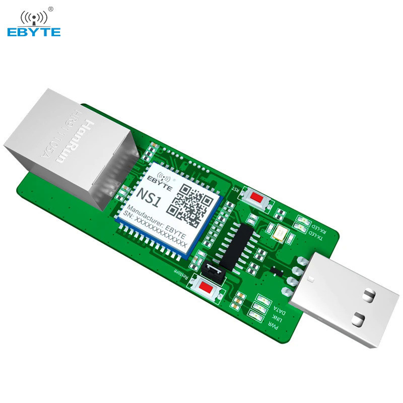 Serial to Ethernet Module Test Board EBYTE NS1-TB TTL Level to RJ45 ...