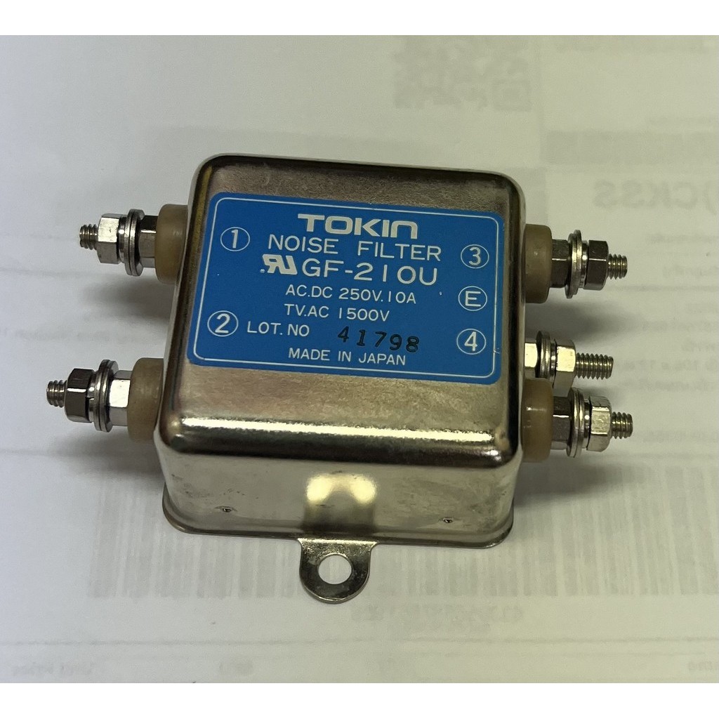 TOKIN NOISE FILTER GF-210U AC DC 250V 10A สินค้าใหม่ในไทยพร้อมส่ง ของ ...