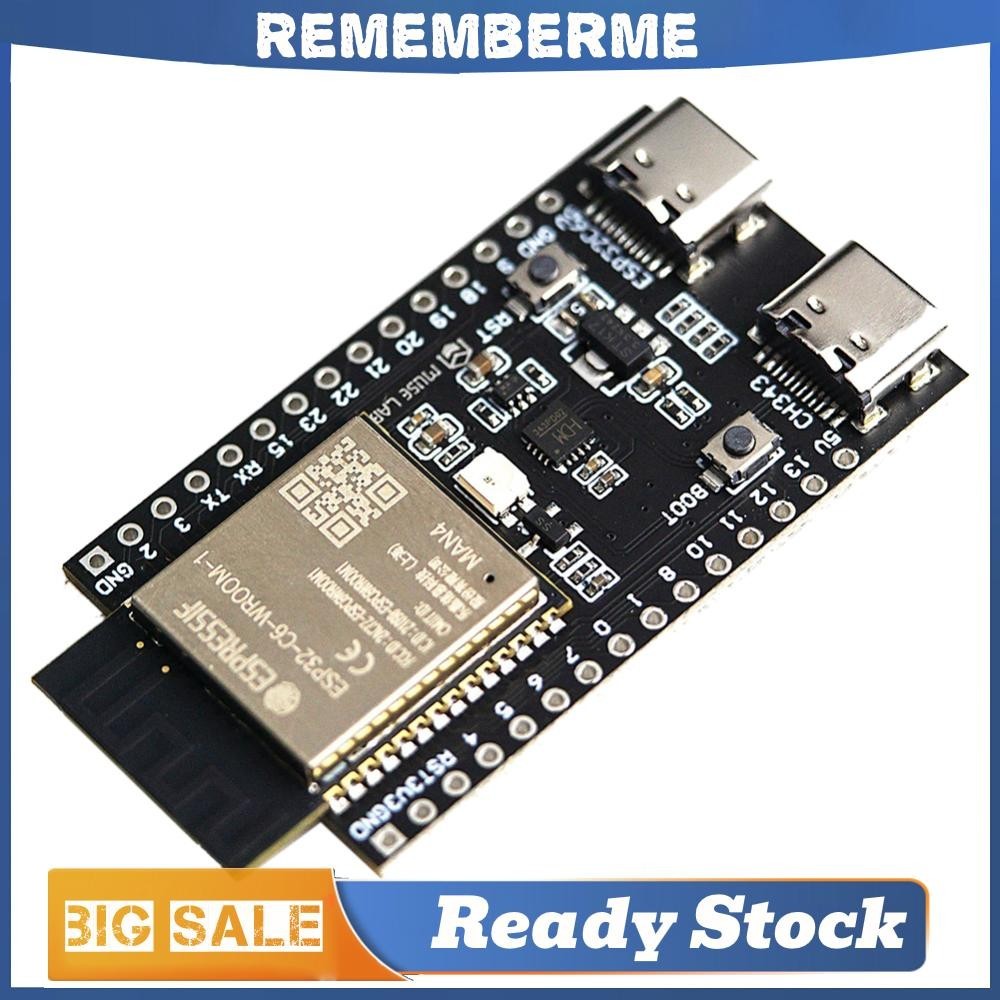 Esp32-c6 Development Board WiFi Bluetooth-Compatible ESP32-C6-WROOM-1 ...
