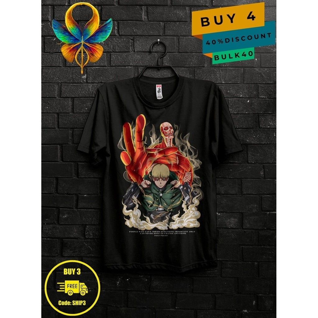 Armin Arlert ของขวัญเสื้อ Zeke Light Jean Kirstein Merch Eren Jaegar ...