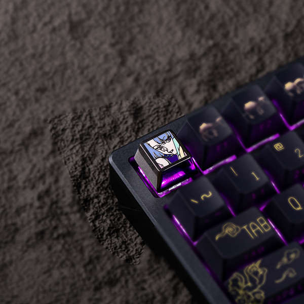 keycap ไทย keycap thai บุคลิกภาพโลหะ Keycaps อิสระ Cyberpunk Edge ...