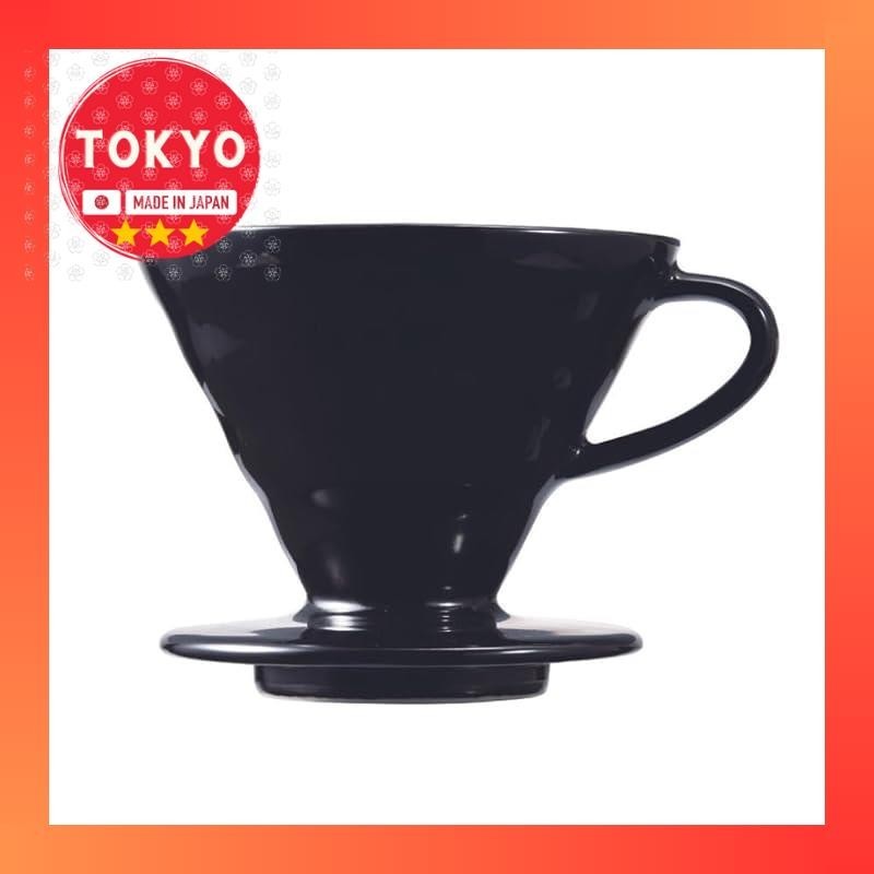 HARIO V60 Transparent Coffee Dripper 02, Kasuya Model 400ml Black KDC-02-B | Shopee Thailand