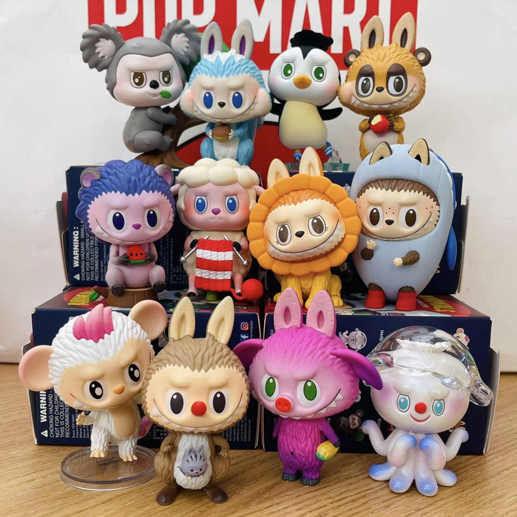 Popmart POPMART THE MONSTERS labubu labubu Elf Animal Series Mystery ...