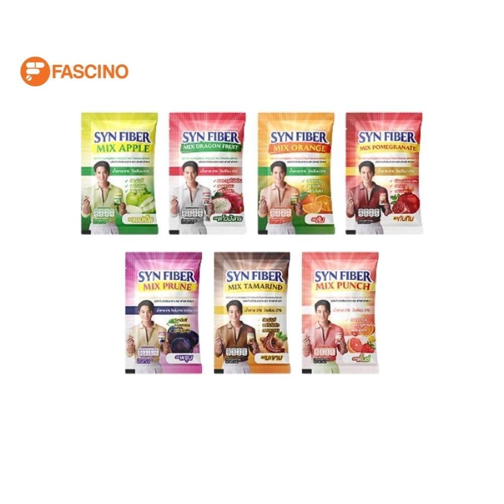 FAST PHARMA SYN FIBER MIX ผลิตภัณฑ์เสริมอาหารไฟเบอร์ (กล่อง 6 ซอง) | Shopee Thailand
