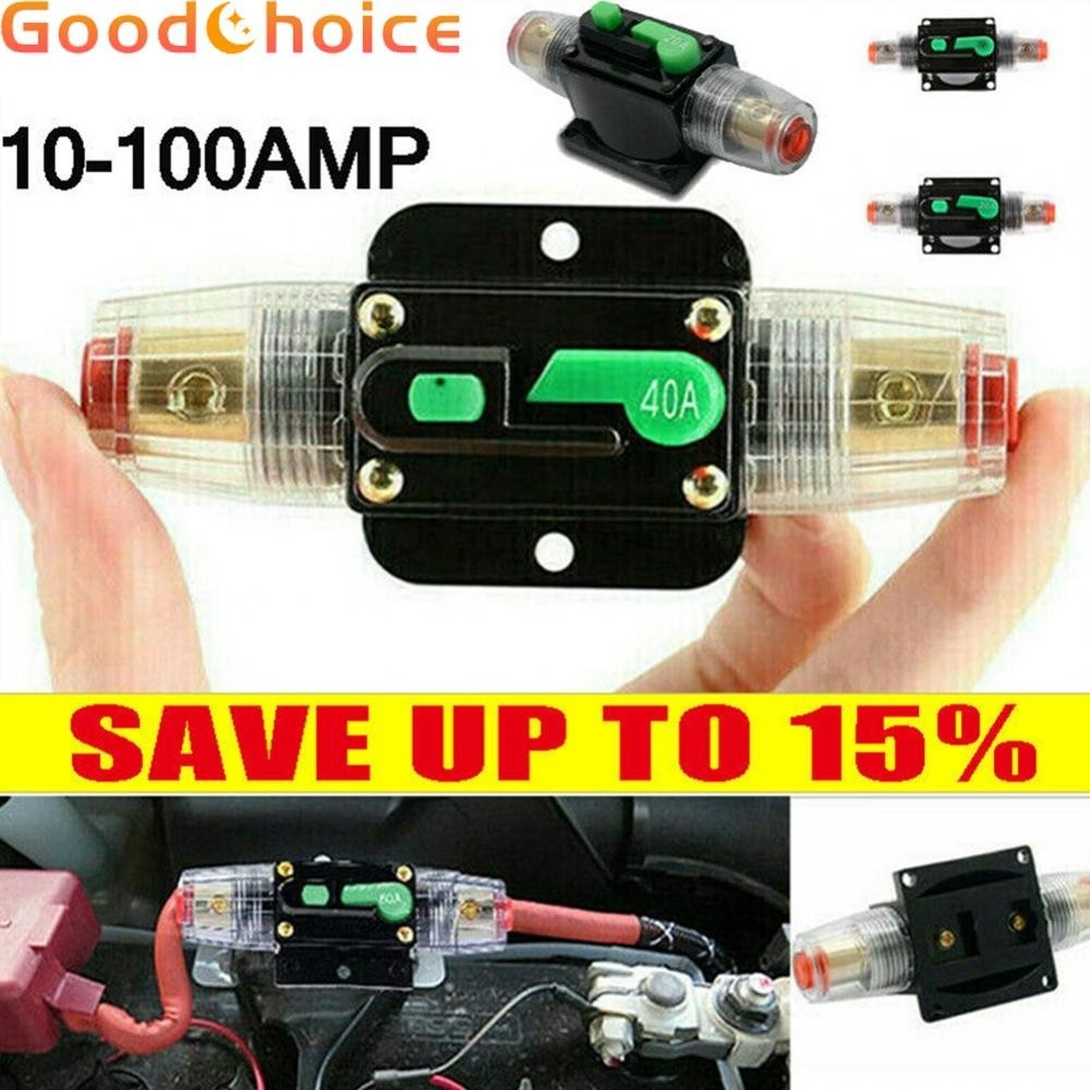【Good】Durability Circuit Breaker Car Fuse Car Fuse Radio AMP Auto ...