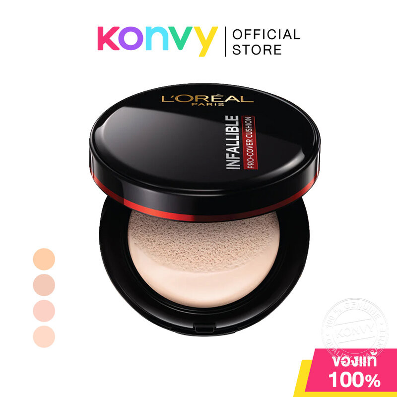 (โค้ดลดเพิ่ม 40.-) L'Oréal Paris Infallible Pro-Cover Cushion 14g ...