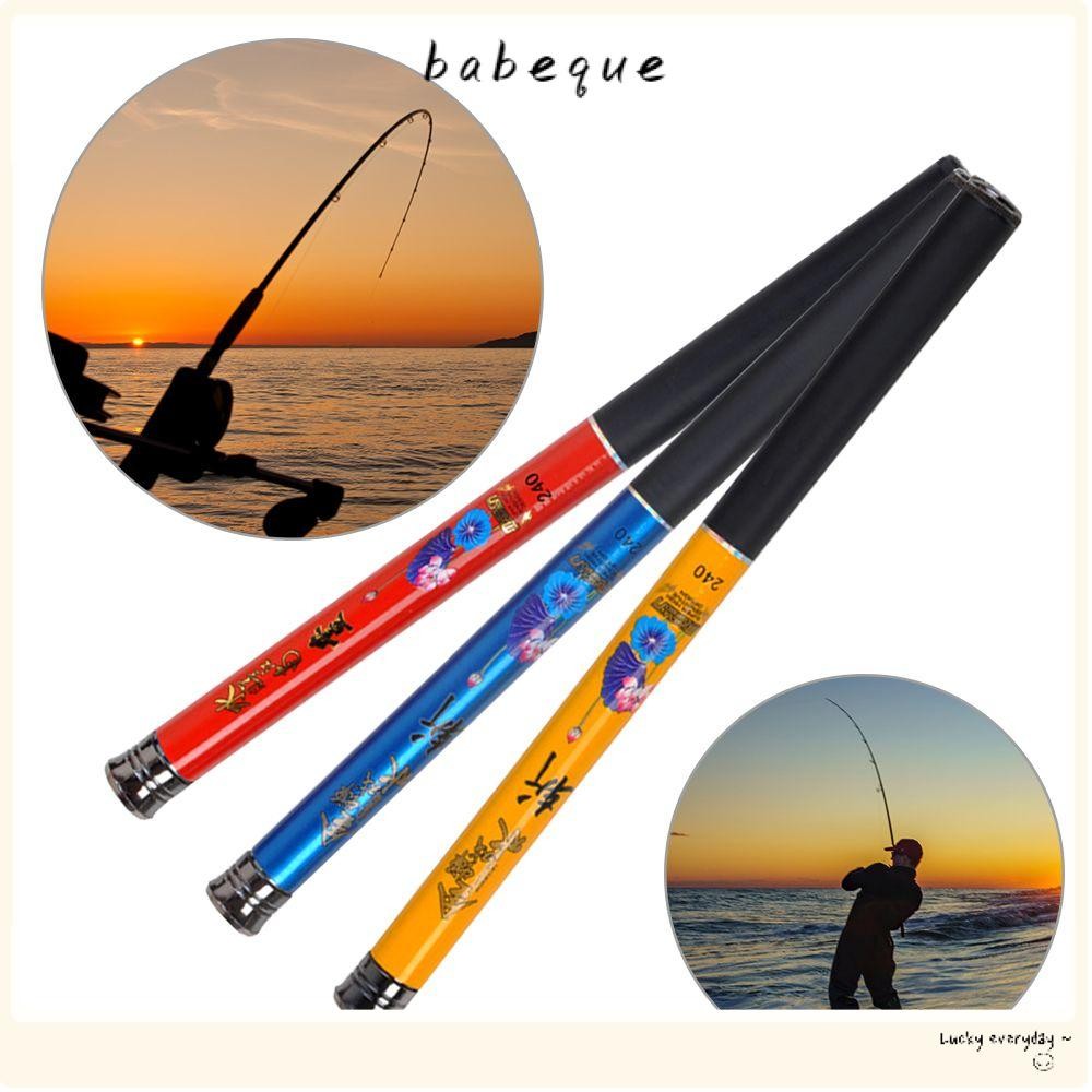 Babeque คันเบ็ดแบบยืดไสลด์ Lake Ultralight Portable Fishing Tackle ...