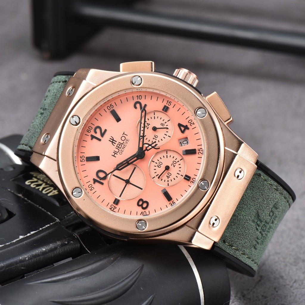 Hengbao สไตล์ใหม่ Double Eye Display Quartz Movement Rui นาฬิกา 44 มม. ...