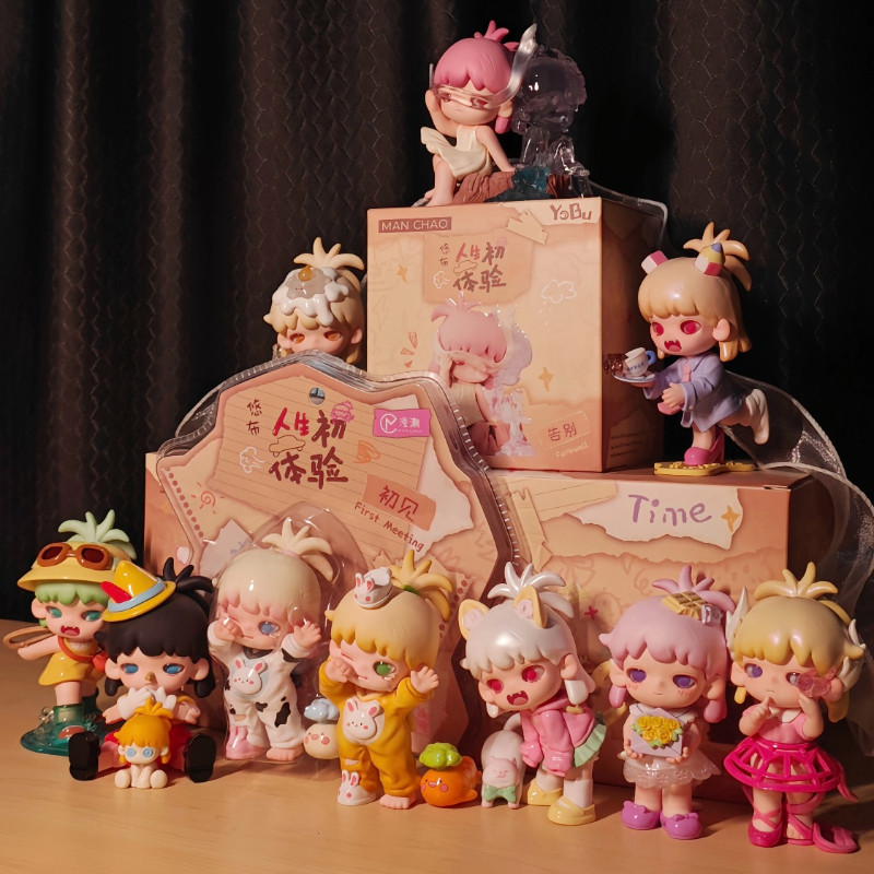 Man CHAO YOBU V2 First Experience Series (8 ชิ้น) Blind Box Action ...