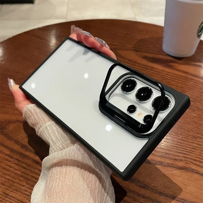 Samsung Galaxy A13 A23 A33 A53 A73 A14 A24 A34 A54 A15 A25 A35 A55 5G 4G กรณี Matte Clear กล้อง ...