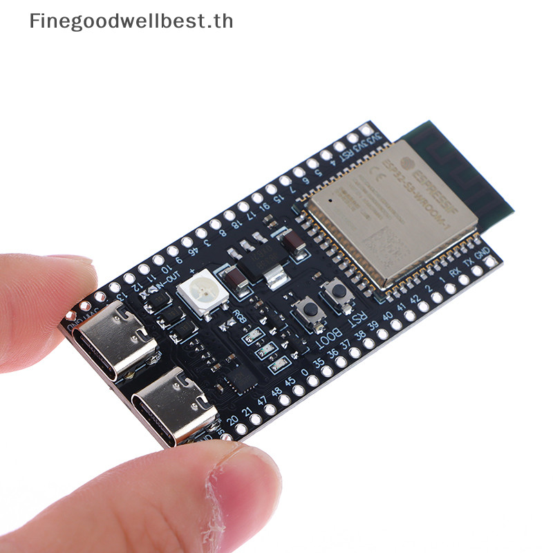 Fbth ESP32-S3-N16R8 บอร์ดโมดูลไร้สาย WiFi BLE 5.0 ESP32S3 ESP32-S3-WROOM-1 สําหรับ Arduino ขายดี ...