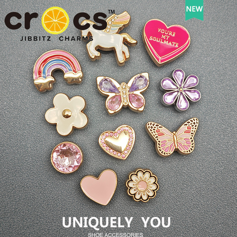JIBBITZ cross charms ตัวติดรองเท้า ผีเสื้อPegasus ตัวติดรองเท้า cross ...