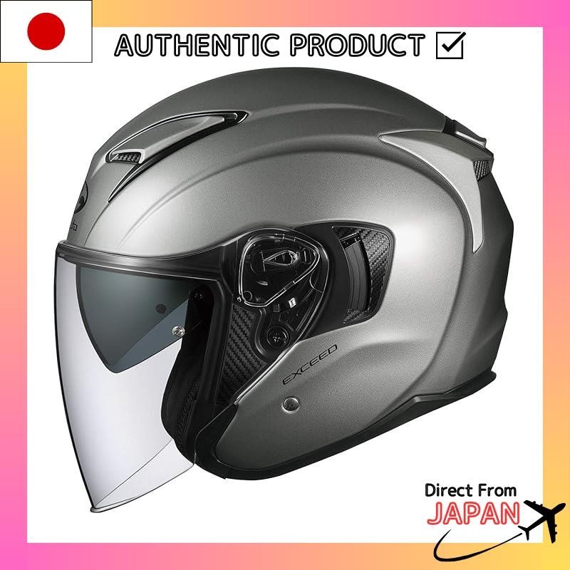 OGK KABUTO bike helmet Jet EXCEED Cool Gunmetal (Size: XS) 576967 | Shopee Thailand
