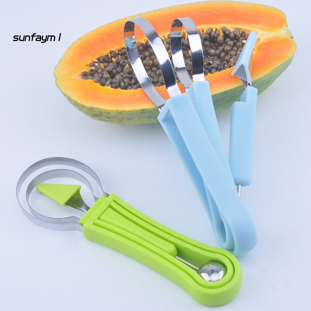 Sunfa ผลไม้ Baller ชุด Melon Ball Shovel สแตนเลสพรีเมี่ยมชุดแกะสลัก ...