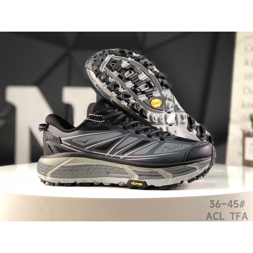 Hoka ONE ONE Mafate Speed 2 Ultra-light พื้นหนาน้ําหนักเบาสบายเบาะ ...