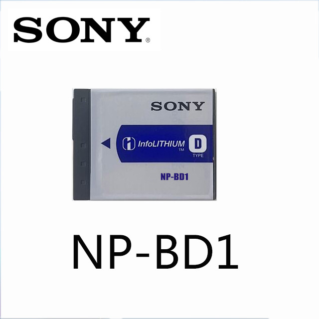 แบตเตอรี่กล้อง Sony NP-BD1 (รองรับ FD1) TX1 T900 T700 T500 T200 T77 T90 (ไม่มีกล่อง) | Shopee ...