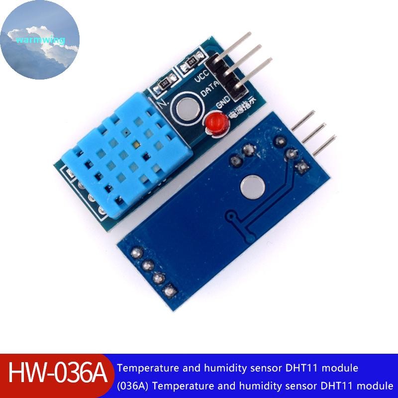 Warmwing DHT11 ความชื้นอุณหภูมิโมดูลอิเล็กทรอนิกส์บล็อก Ultra-low Power Board Single Bus Output ...