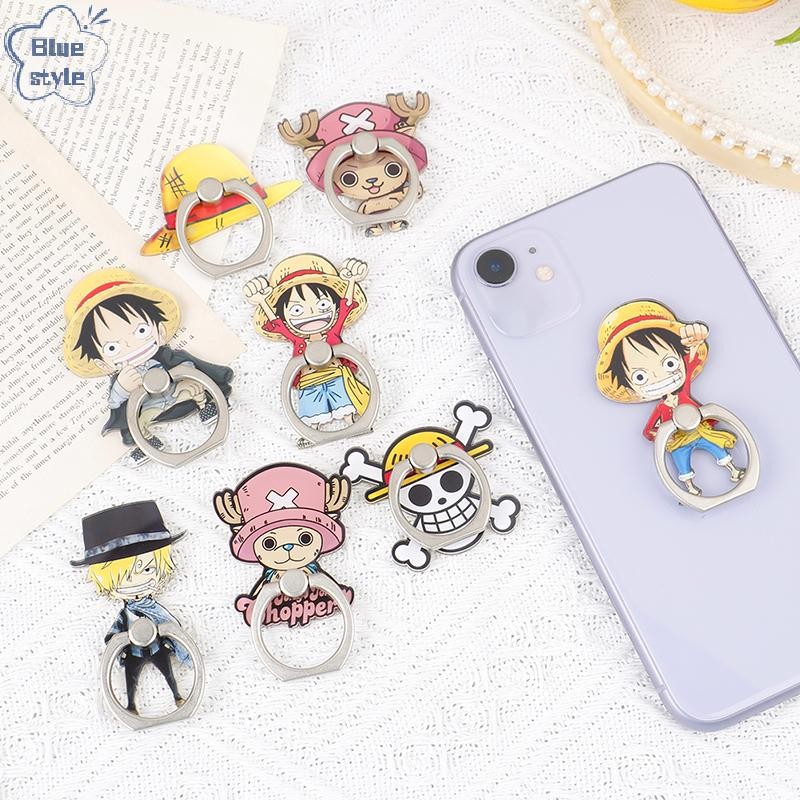 Bluestyle One Piece Luffy Chopper Finger Ring Acryli ที่วางโทรศัพท์ ...