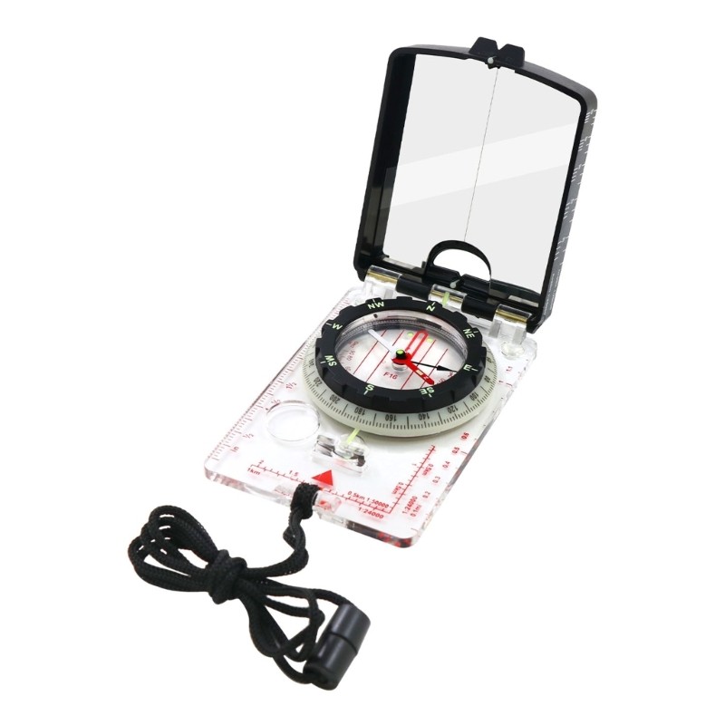To Sighting Mirror Compasses Orienteering Map Compasses Outdoor Hiking ...