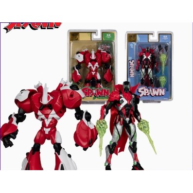 Mcfarlane Spawn Robot Wars City of Mouse แอ็คชั่นฟิกเกอร์ขนาด 7 นิ้ว | Shopee Thailand