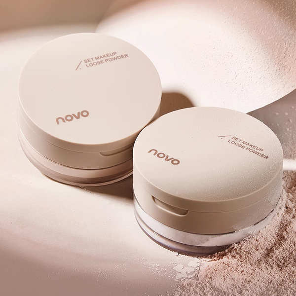 แป้งฝุ่น loose powder Novo Makeup Fixing Loose Powder Secret Powder ...