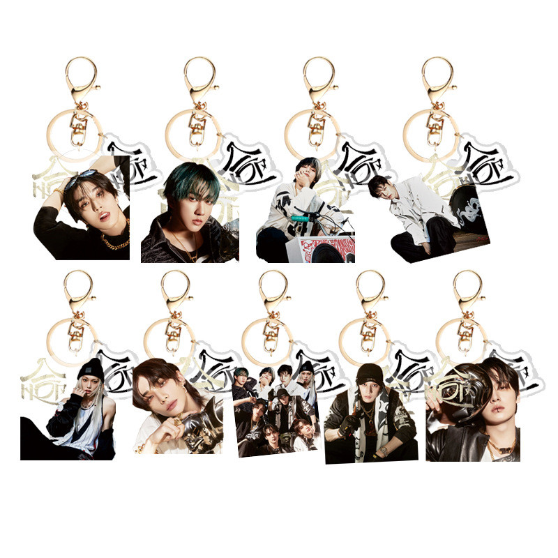 Stray Kids Album GIANT Key Ring อุปกรณ์เสริมพวงกุญแจอะคริลิค Bang Chan ...