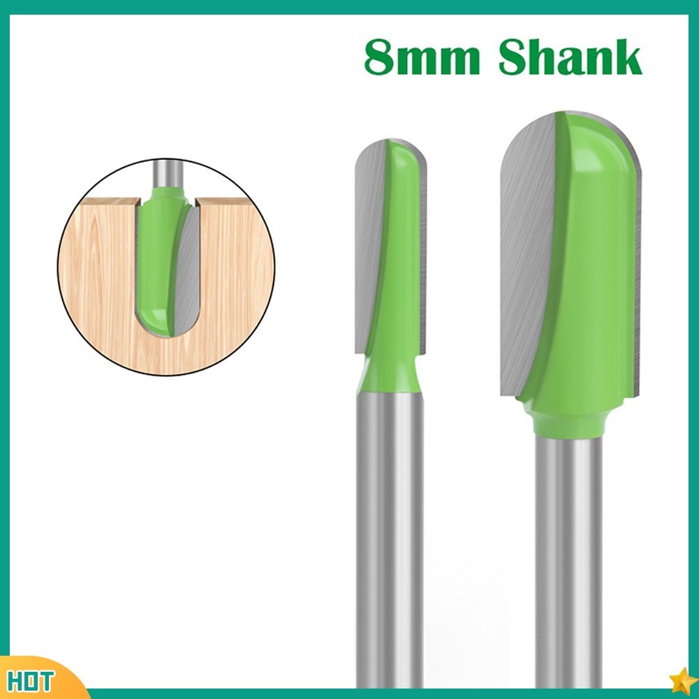 grace 8mm Shank Deep Round Bottom Router Bit งานไม้เครื่องตัดมิลลิ่งกลม ...