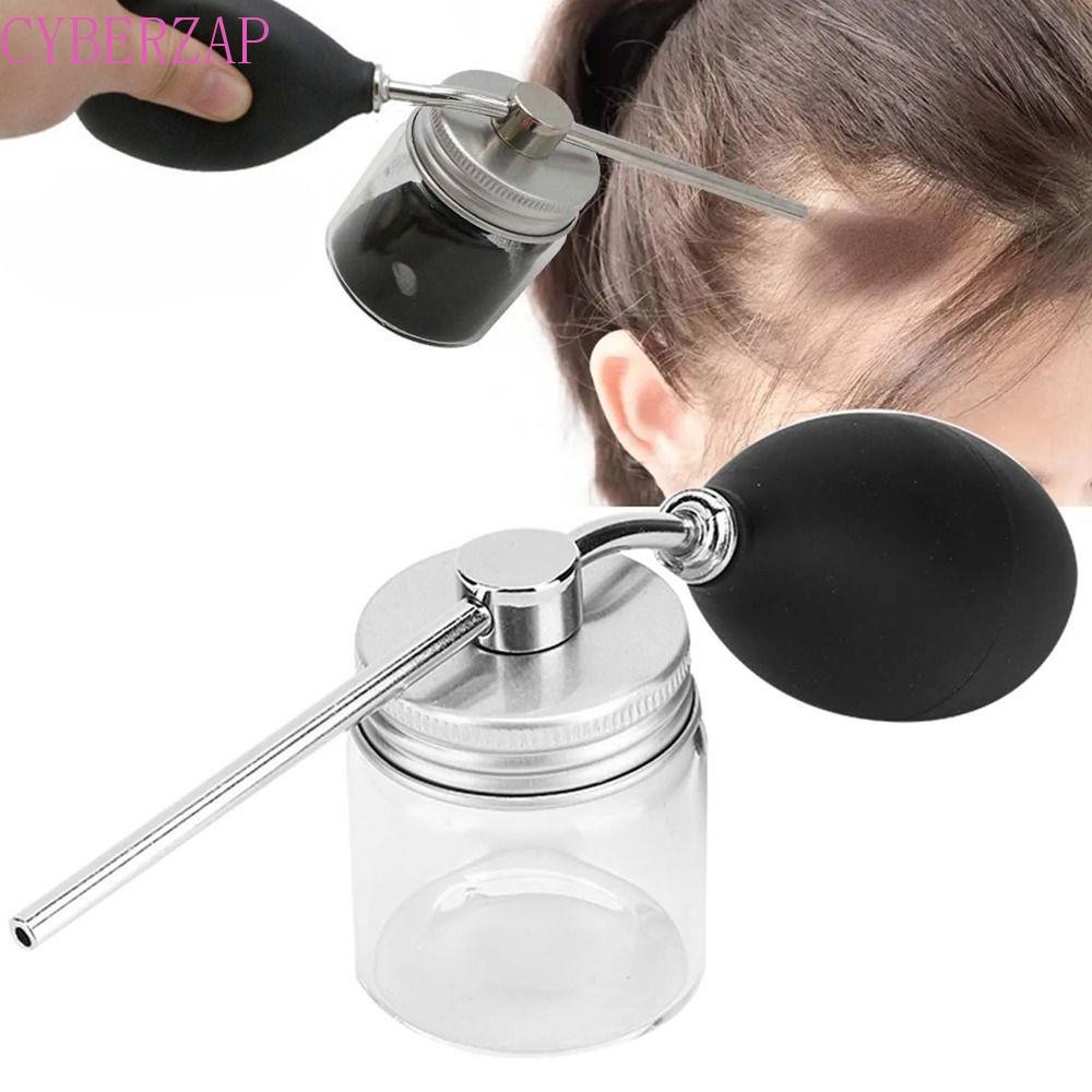 Cyberzap Powder Blower Puffer, Hair Building Talc Fiber Hair Salon ...