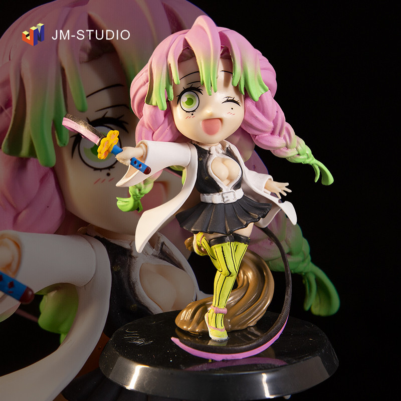 โมเดลฟิกเกอร์ Demon Slayer Blade Nine Pillars Love Pillar Ganlu Temple ...