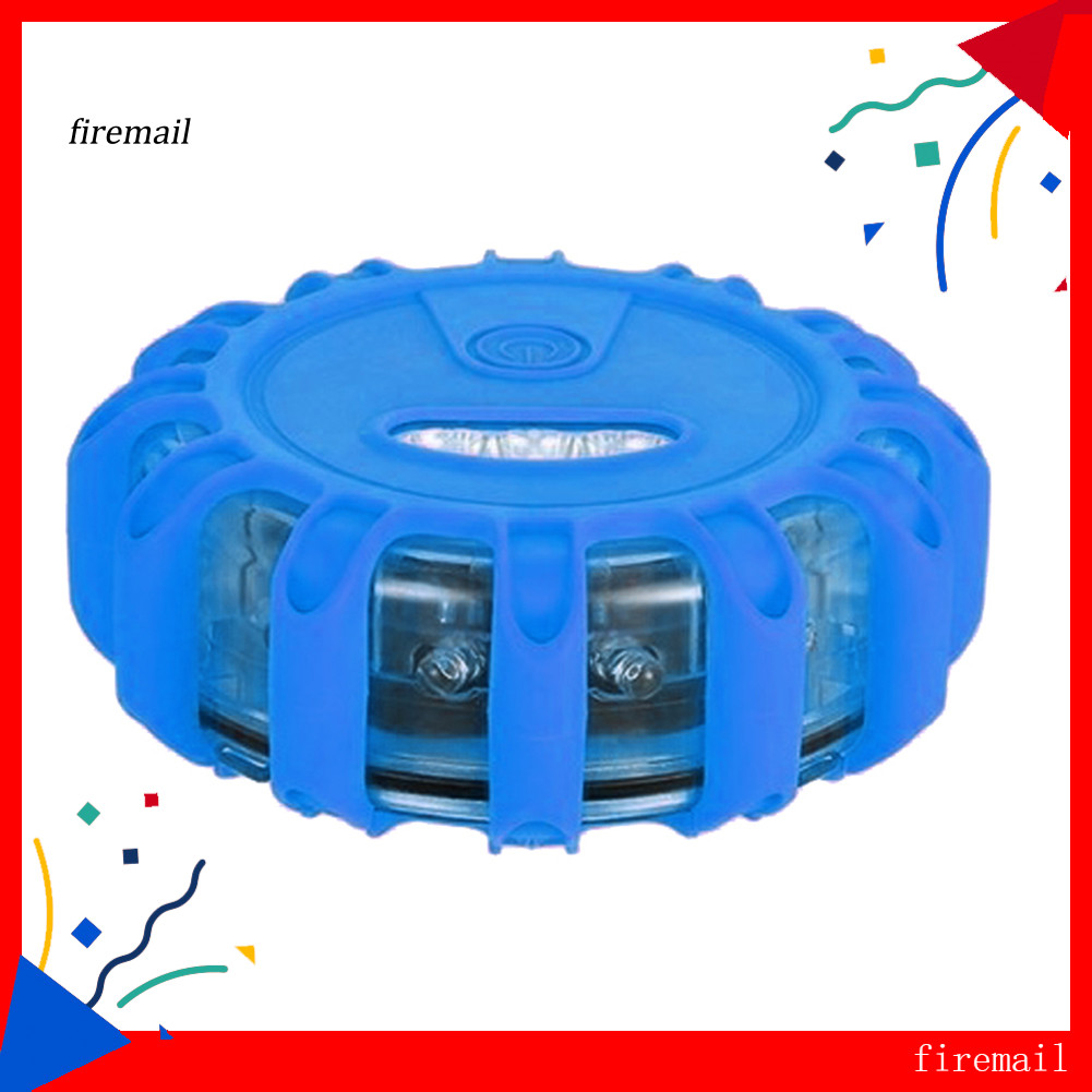 [FM ] Led Magnetic Circular Emergency Flashing Warning Roadside Safety ...