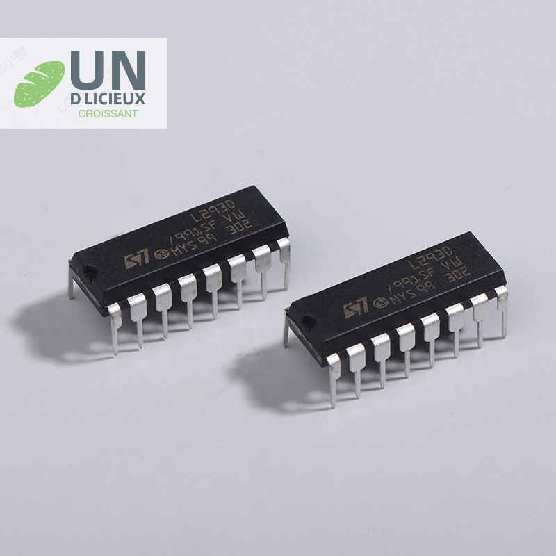 Good 5 ชิ้น L293 L293D DIP DIP16 DIP-16 IC มอเตอร์ไดรฟ์ชิป PAR Push ดึง 4 สี่ช่องโมดูล IC ชิป ...