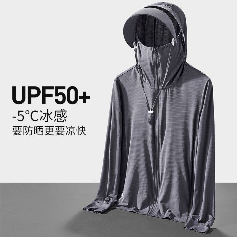 UNIQLO AIRism Upf50+ เสื้อแจ็กเก็ตแขนยาว มีฮู้ด มีซิป ป้องกันรังสียูวี สําหรับผู้หญิง M-4XL ...