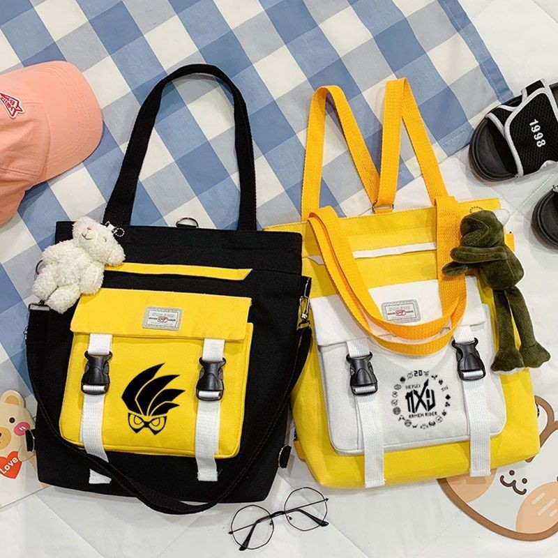 [คลังสินค้าพร้อม] Kamen Rider Merchanted Canvas Bag wizard Empty I ...