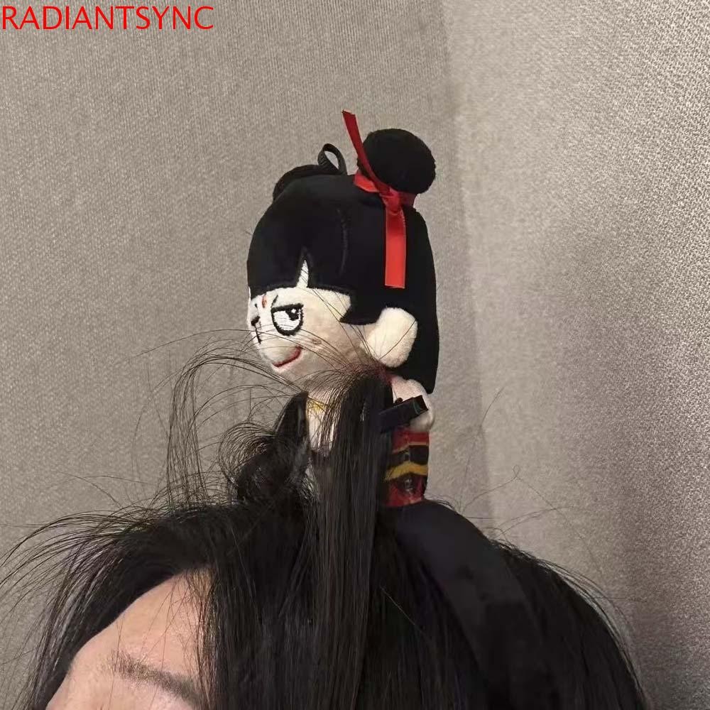Radiantsync NeZha ผม Hoop, Kwaii ตุ๊กตาพลาสติกแถบคาดศีรษะ, ตลกคลิปผม ...