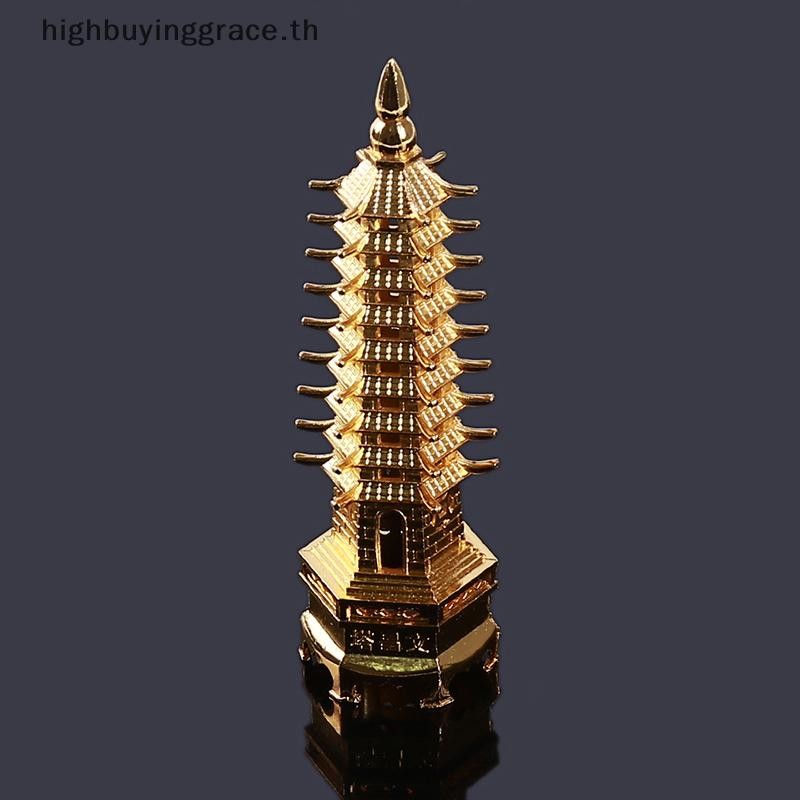 Hgth สังกะสีอัลลอยด์ Feng Shui การศึกษาระดับทาวเวอร์ Wen Chang เจดีย์ ...