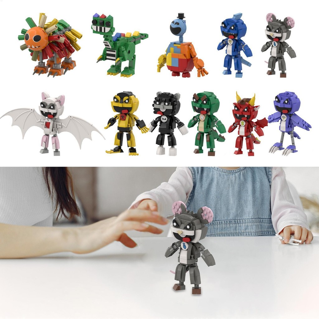 Poppy Playtime 4 Building Blocks เกมรูป Yalaby/Doey/Nightmare Critters ...