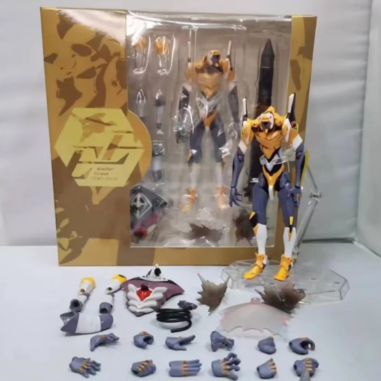 Eva Battle Version Unit 04 Scythe Warrior Unit Zero Articulated Action ...